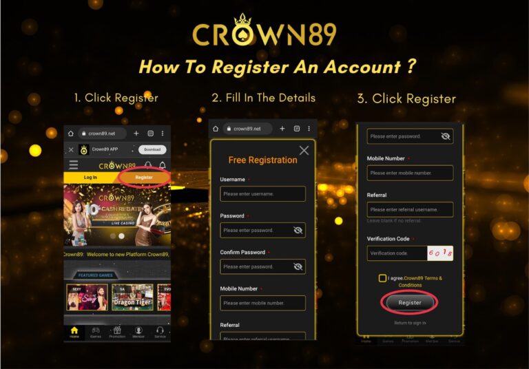 Sign Up - Crown89